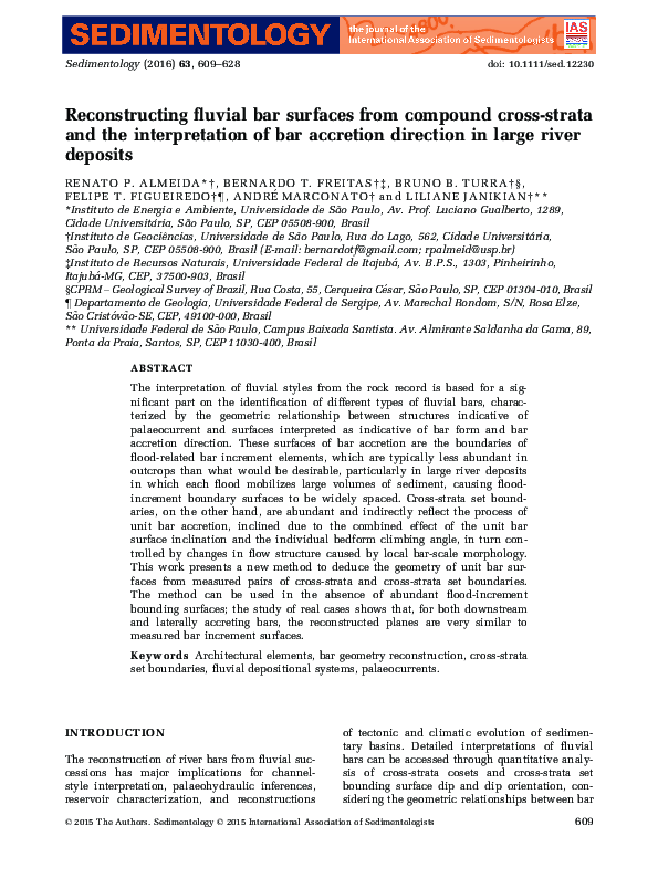 (PDF) Reconstructing fluvial bar surfaces from compound cross-strata ...