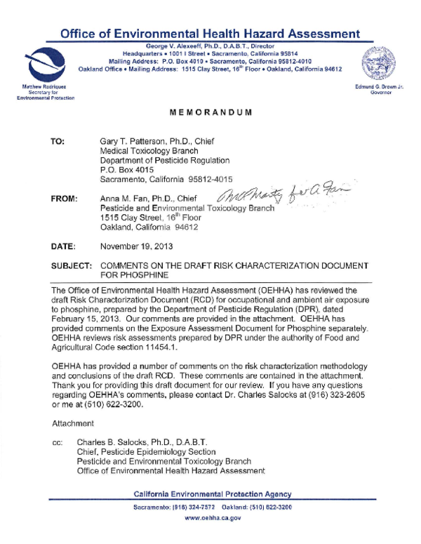 (PDF) Office of Environmental Health Hazard Assessment