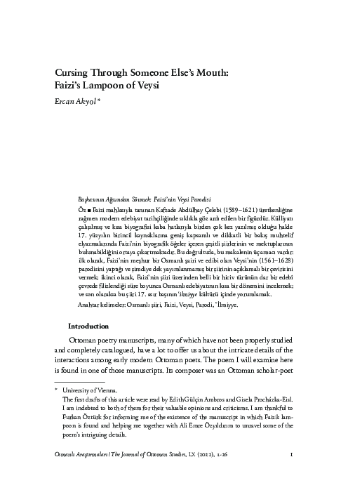 (PDF) Cursing Through Someone Else’s Mouth