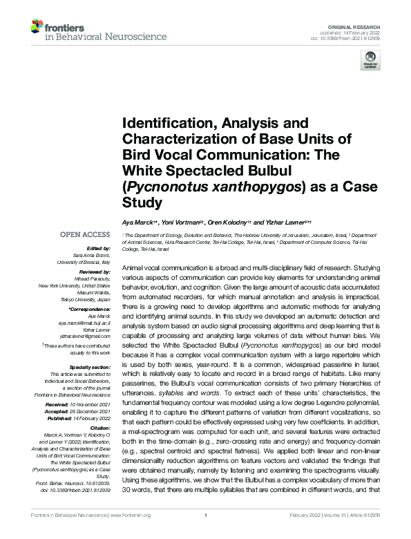 (PDF) Identification, Analysis and Characterization of Base Units of ...