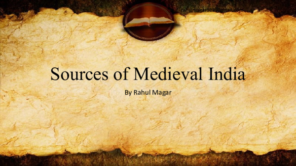 (PPT) Sources of Medieval India