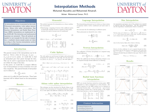 (PDF) Interpolation methods