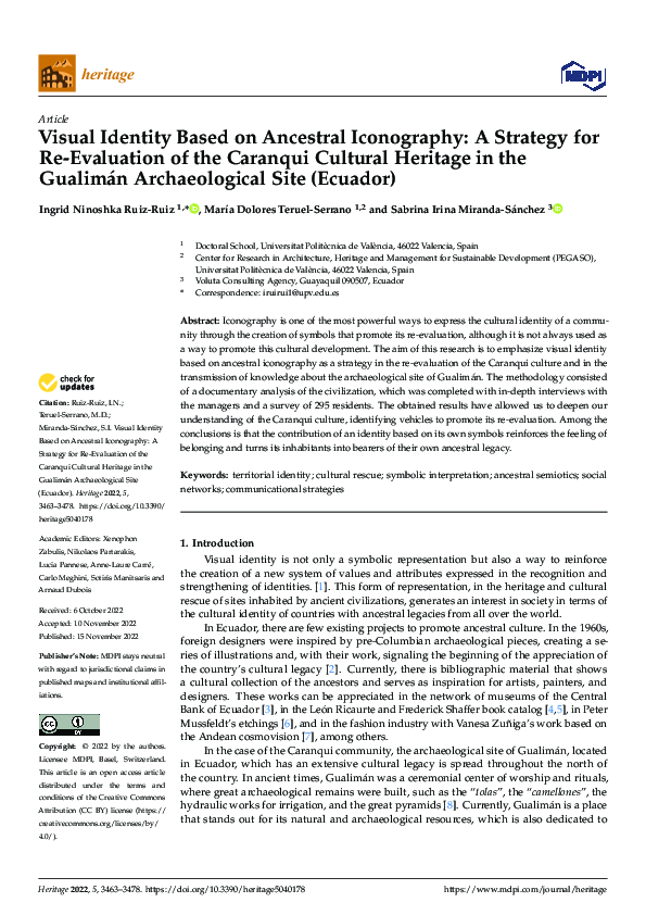 (PDF) Visual Identity Based on Ancestral Iconography: A Strategy for Re ...
