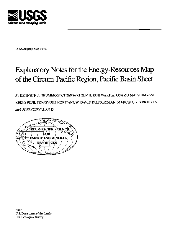 (PDF) Energy-resources map of the Circum-Pacific region, Pacific Basin ...