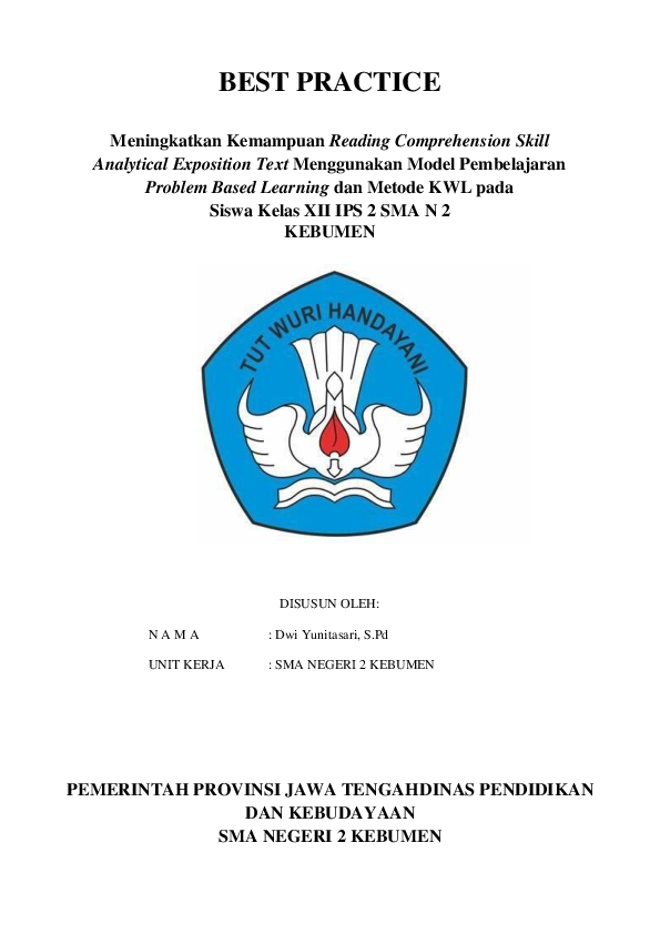 (PDF) Meningkatkan Kemampuan Reading Comprehension Skill Analytical Exposition Text Menggunakan ...