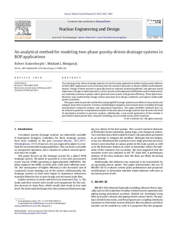 (PDF) An analytical method for modeling two-phase gravity-driven drainage systems in BOP ...