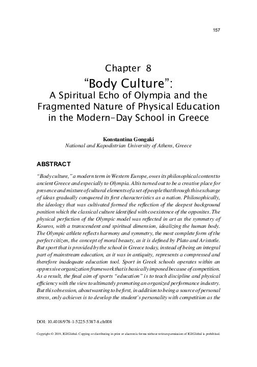 (PDF) “Body Culture”