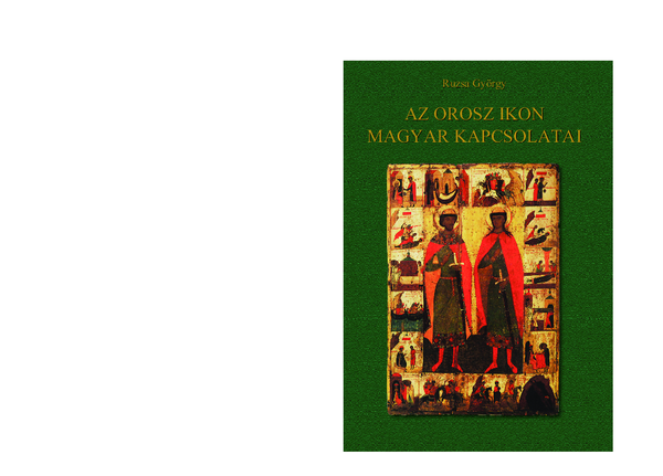(PDF) Az orosz ikon magyar kapcsolatai
