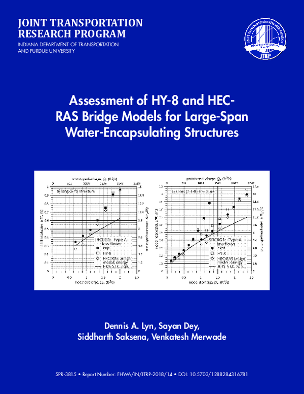 (PDF) Assessment of HY-8 and HEC-RAS Bridge Models for Large-Span Water-Encapsulating Structures