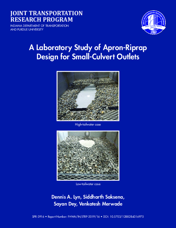 (PDF) A Laboratory Study of Apron-Riprap Design for Small-Culvert Outlets