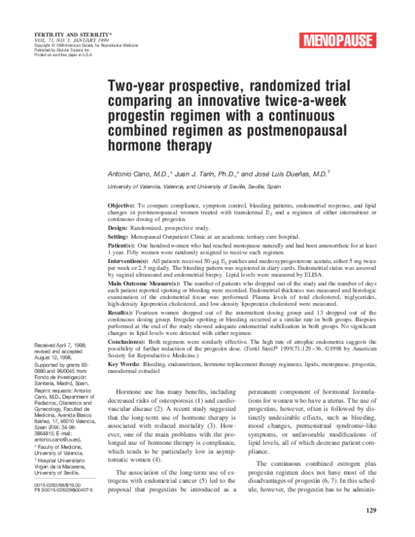(PDF) Two-year prospective, randomized trial comparing an innovative ...