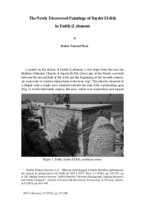 (PDF) Rafca Youssef Nasr, “The Newly Discovered Paintings of Saydet El ...