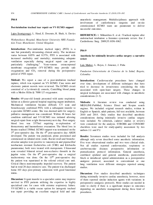 Post-intubation tracheal tear repair on VV-ECMO support