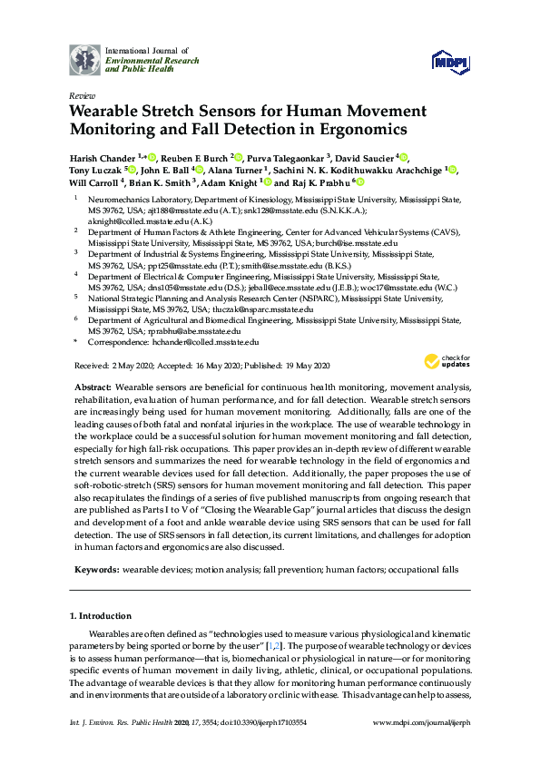 (PDF) Wearable Stretch Sensors for Human Movement Monitoring and Fall Detection in Ergonomics