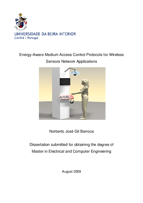 (PDF) Energy-aware medium access control protocols for wireless sensors network applications