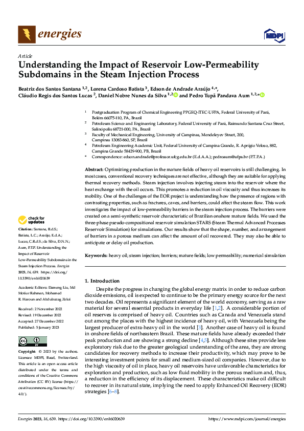 (PDF) Understanding the Impact of Reservoir Low-Permeability Subdomains in the Steam Injection ...