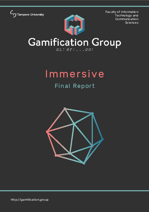 (PDF) Immersive: Final Report