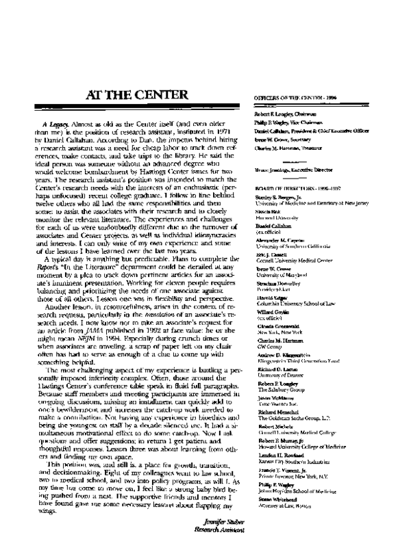 (PDF) At the Center | Jennifer Stuber - Academia.edu