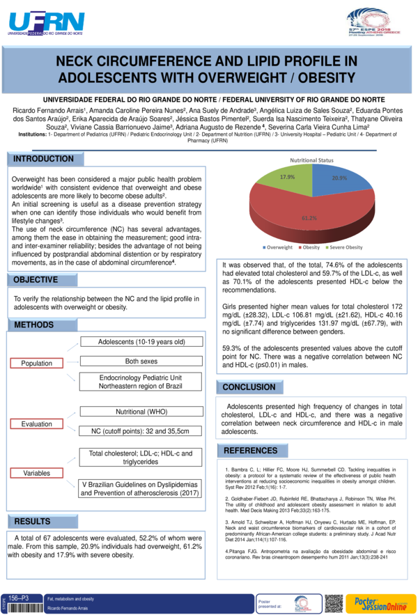 (PDF) Neck Circumference and Lipid Profile in Adolescents with ...