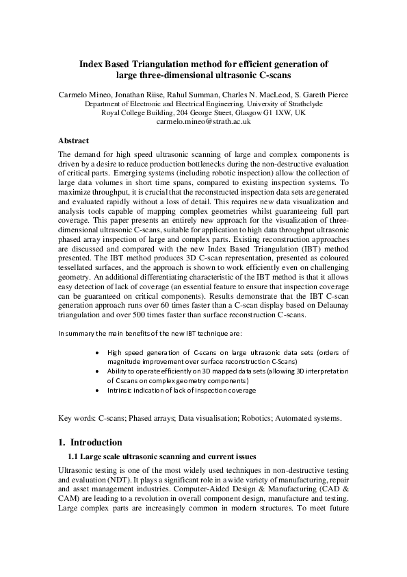 (PDF) Index-based triangulation method for efficient generation of large three-dimensional ...