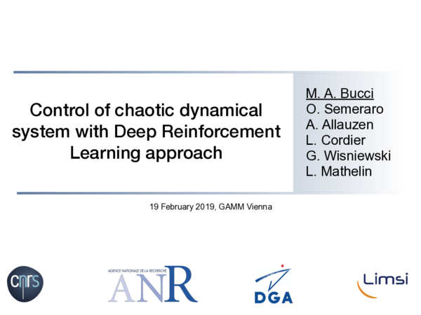 (PDF) Control of a chaotic dynamical system with a Deep Reinforcement Learning approach ...