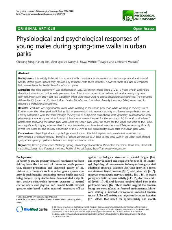 (PDF) Physiological And Psychological Responses Of Firefighters Pre ...