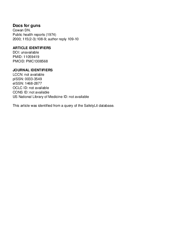 (PDF) Docs for guns