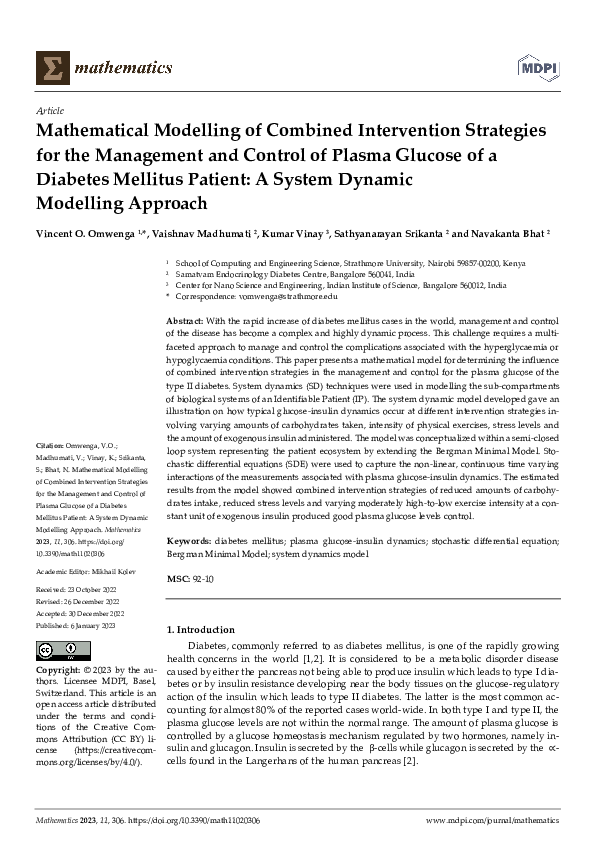 (PDF) Mathematical Modelling of Combined Intervention Strategies for the Management and Control ...