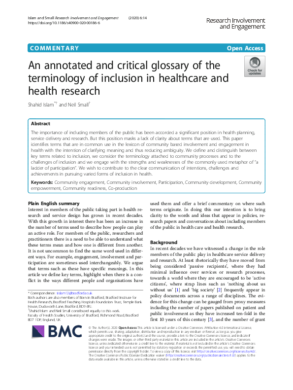 (PDF) An annotated and critical glossary of the terminology of ...