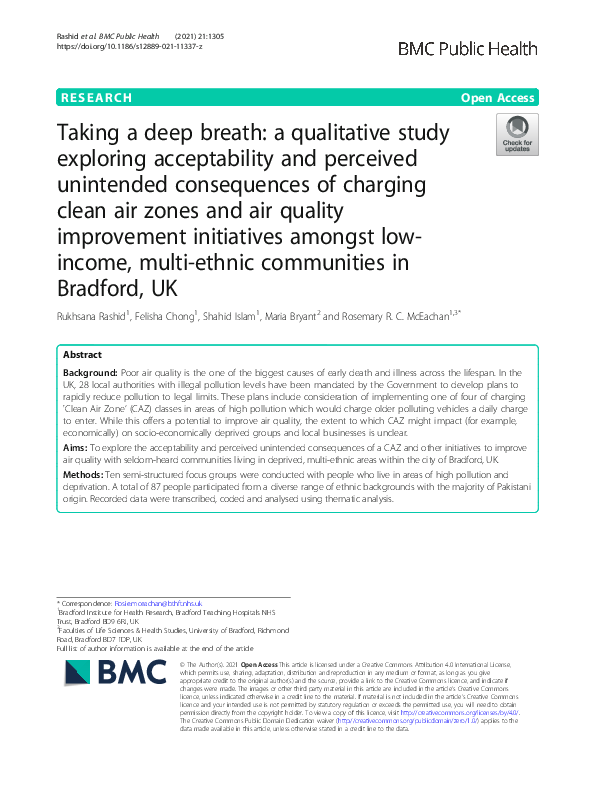 (PDF) Taking a deep breath: a qualitative study exploring acceptability ...