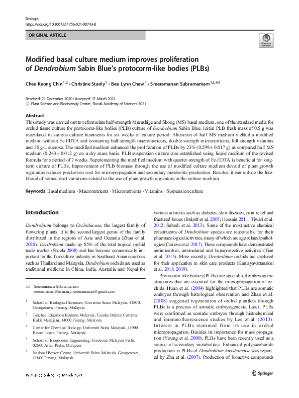 (PDF) Modified basal culture medium improves proliferation of ...