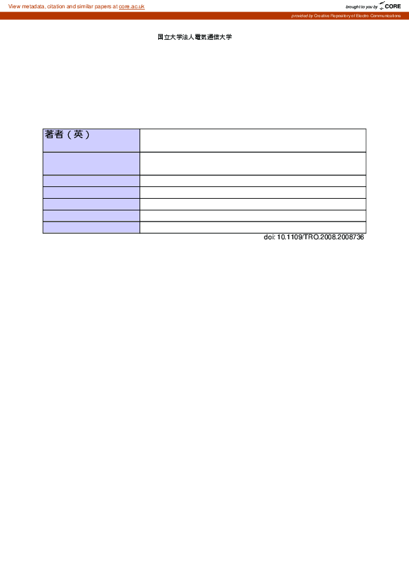 (PDF) Development of a Flying Robot With a Pantograph-Based Variable Wing Mechanism