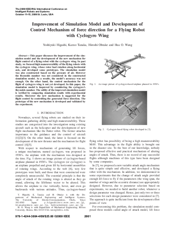 (PDF) Improvement of simulation model and development of control mechanism of force direction ...