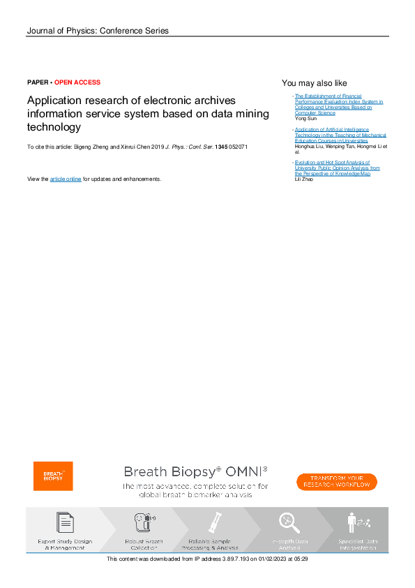 (PDF) Application research of electronic archives information service system based on data ...