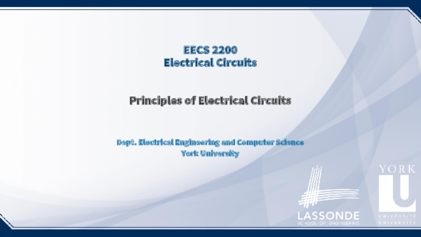 (PDF) Principles of Electrical Circuits