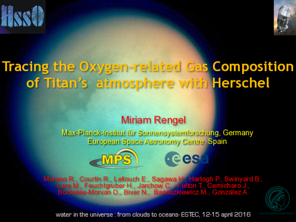 (PDF) Tracing the Oxygen-related Gas Composition of Titan's Atmosphere ...