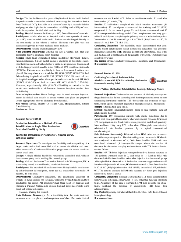 (PDF) Confirming Intrathecal Baclofen Bolus Administration with H/M ...