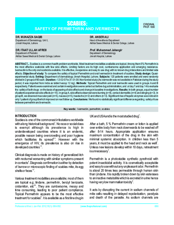 (PDF) Scabies