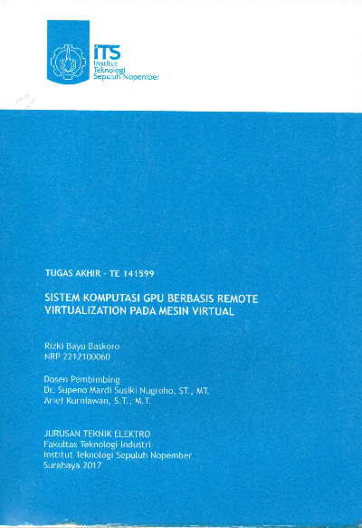 (PDF) Sistem Komputasi GPU berbasis Remote Virtualization pada Mesin ...