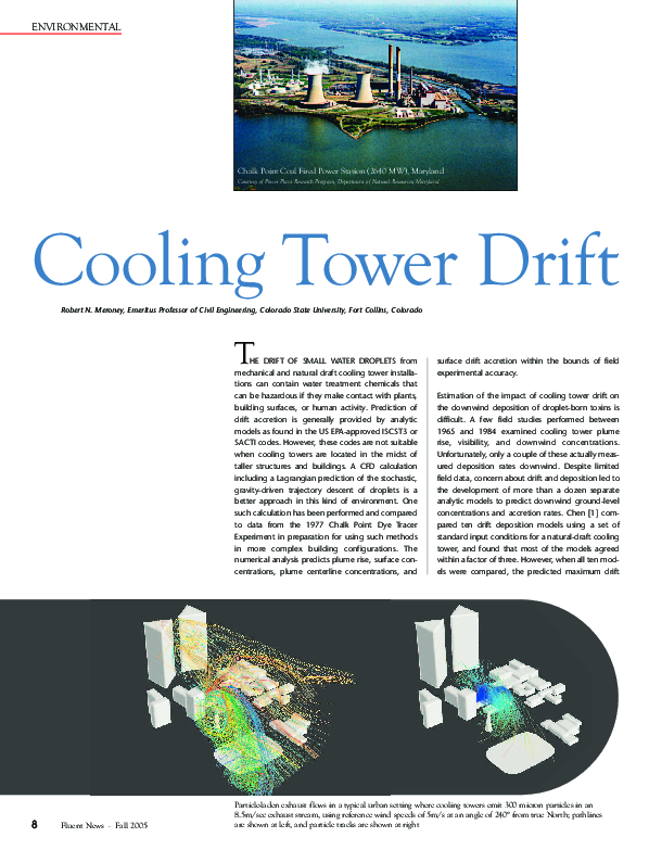 (PDF) Cooling Tower Drift