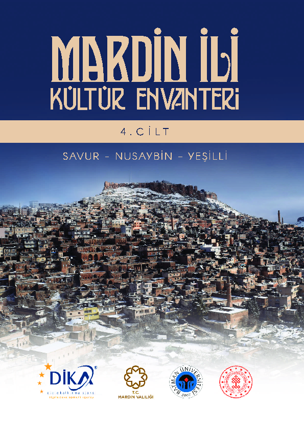 (PDF) MARDİN İLİKÜLTÜR ENVANTERİ CİLT 4 SAVUR - NUSAYBİN - YEŞİLLİ