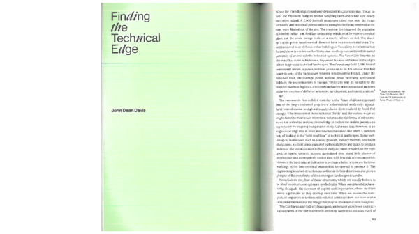 (PDF) Finding the Technical Edge