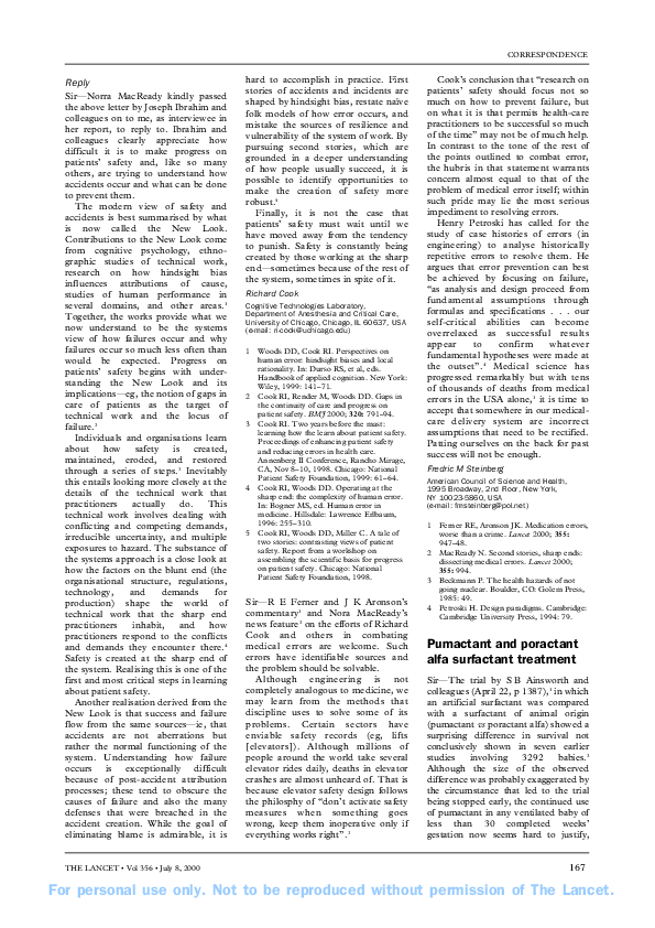 (PDF) Pumactant and poractant alfa surfactant treatment | John Madar ...