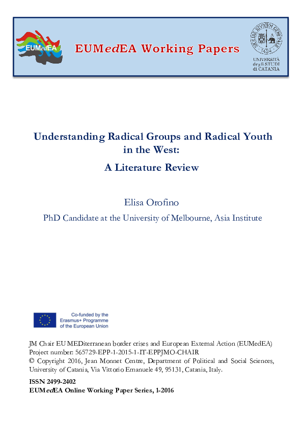 (PDF) Understanding Radical Groups and Radical Youth in the West : A ...