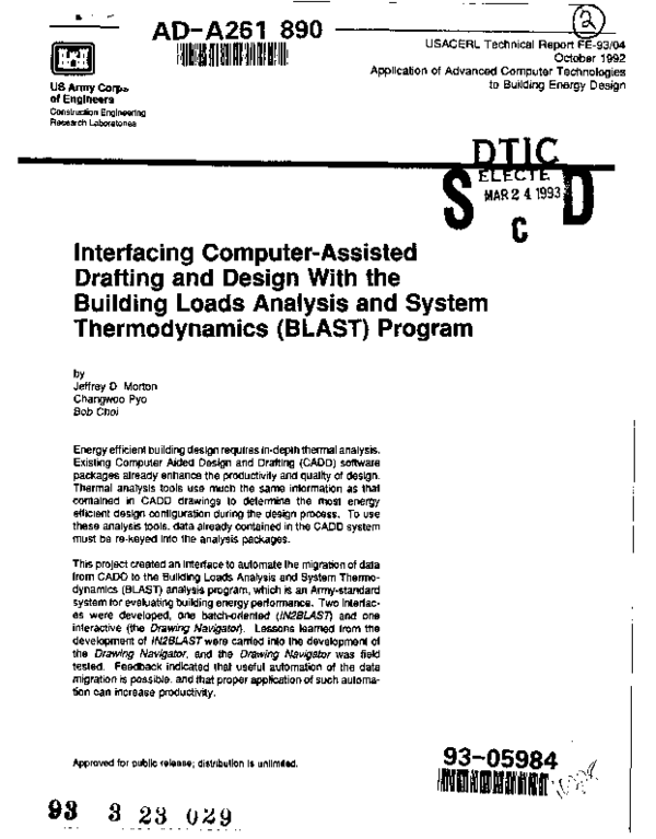(PDF) Interfacing Computer-Assisted Drafting and Design with the ...