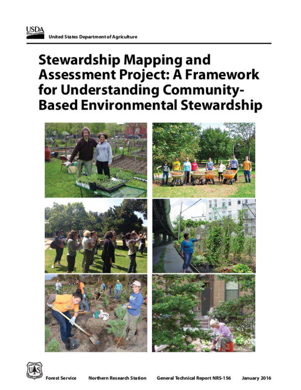 (PDF) Stewardship mapping and assessment project | Kathleen L Wolf ...