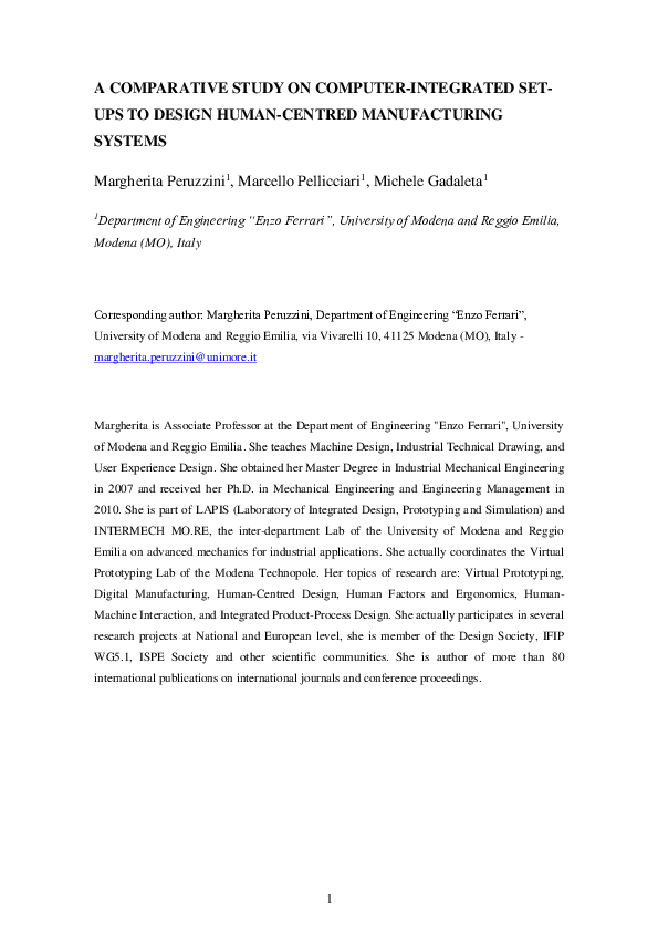 (PDF) A comparative study on computer-integrated set-ups to design human-centred manufacturing ...