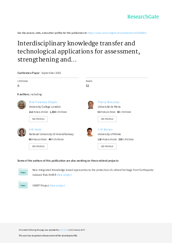 (PDF) Interdisciplinary knowledge transfer and technological ...