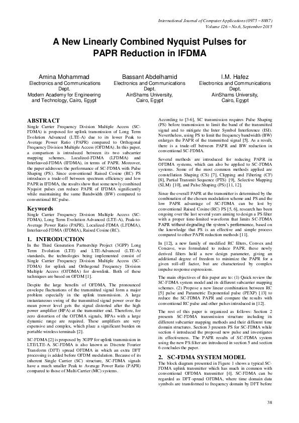 (PDF) Electronics and Communications | Amina Mohammad - Academia.edu