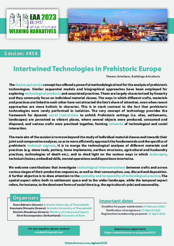 (PDF) Intertwined Technologies in Prehistoric Europe